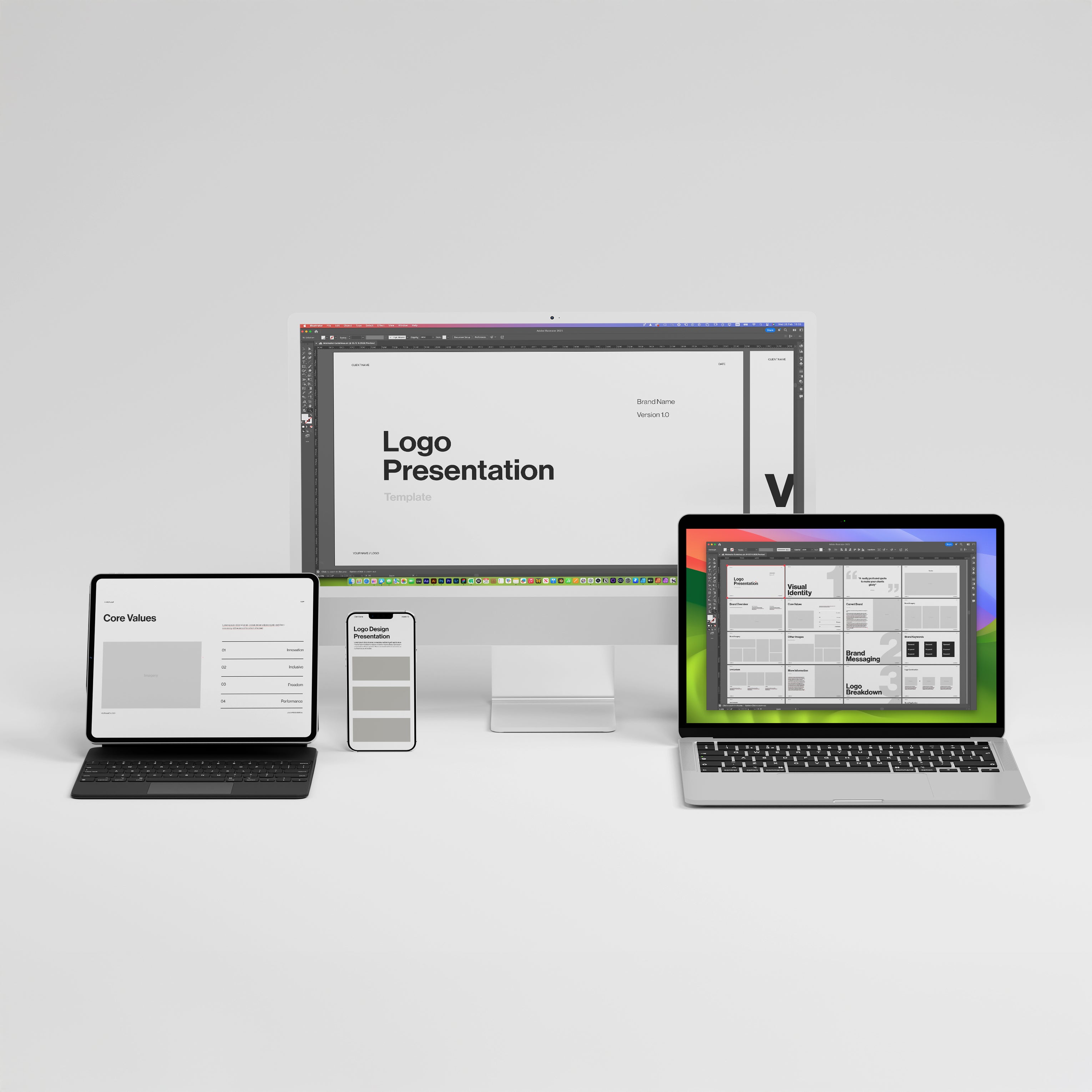 The Ultimate Logo Design Presentation Template – Assets 4D